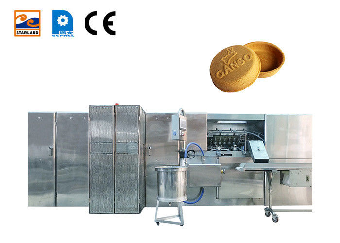 Stainless Steel Snack Food Processing Line Wafer Makers Automatic Tart ...