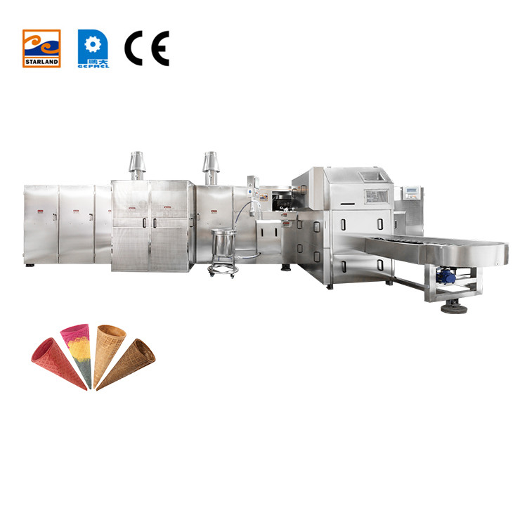 Gas Heated Fully Automatic Stainless Steel Sugar Cone Machine