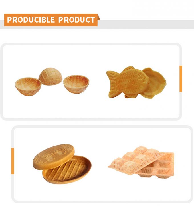 High Capacity Wafer Making Machines Wafer Biscuits Production Line