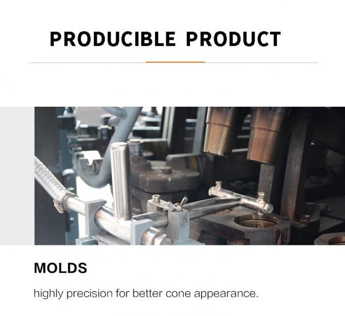 5kg / Hour Wafer Cone Production Line Ice Cream Biscuit Cone Machine